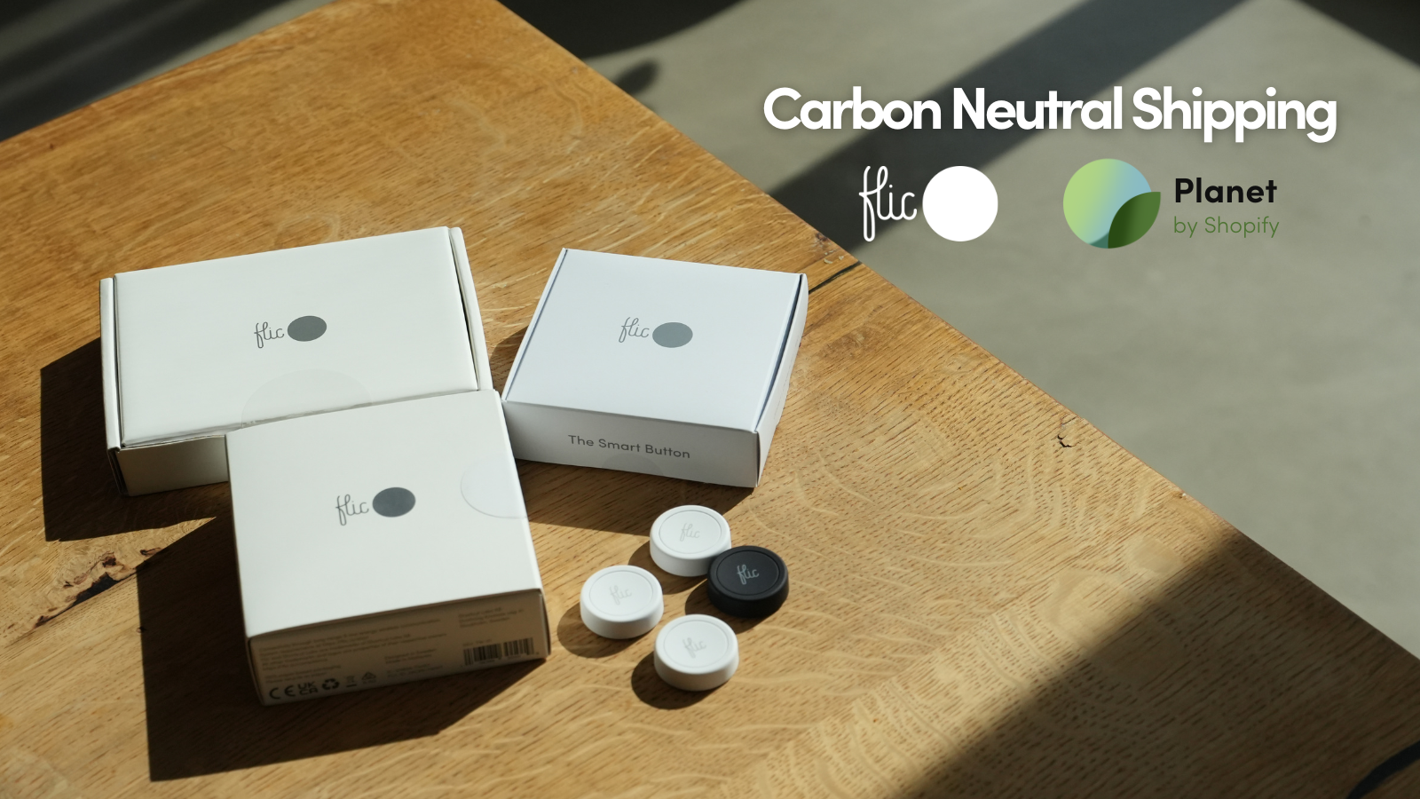 Flic Introduces Carbon-Neutral Shipping for Every Order | Flic Smart Button